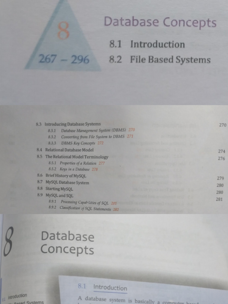 Database Concepts (Ch8) | PDF