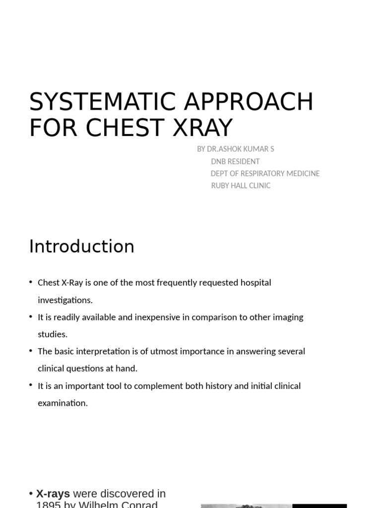 Chest Xray | PDF