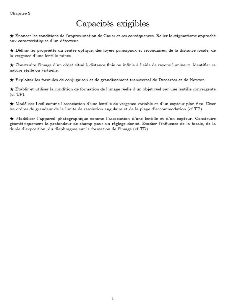 Chapitre 2 Annexe | PDF