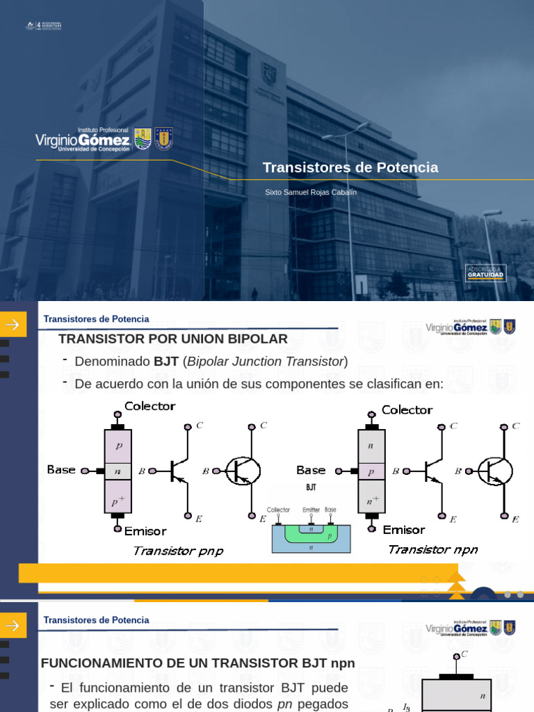Transistores de Potencia | PDF