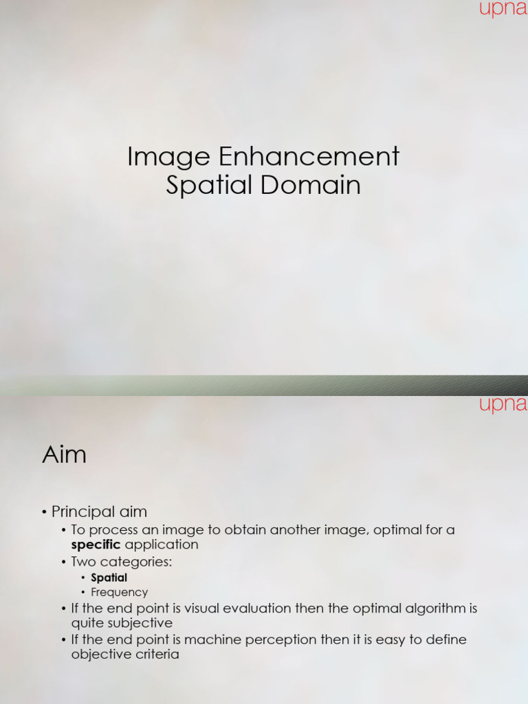 Enhancement Restoration B | PDF