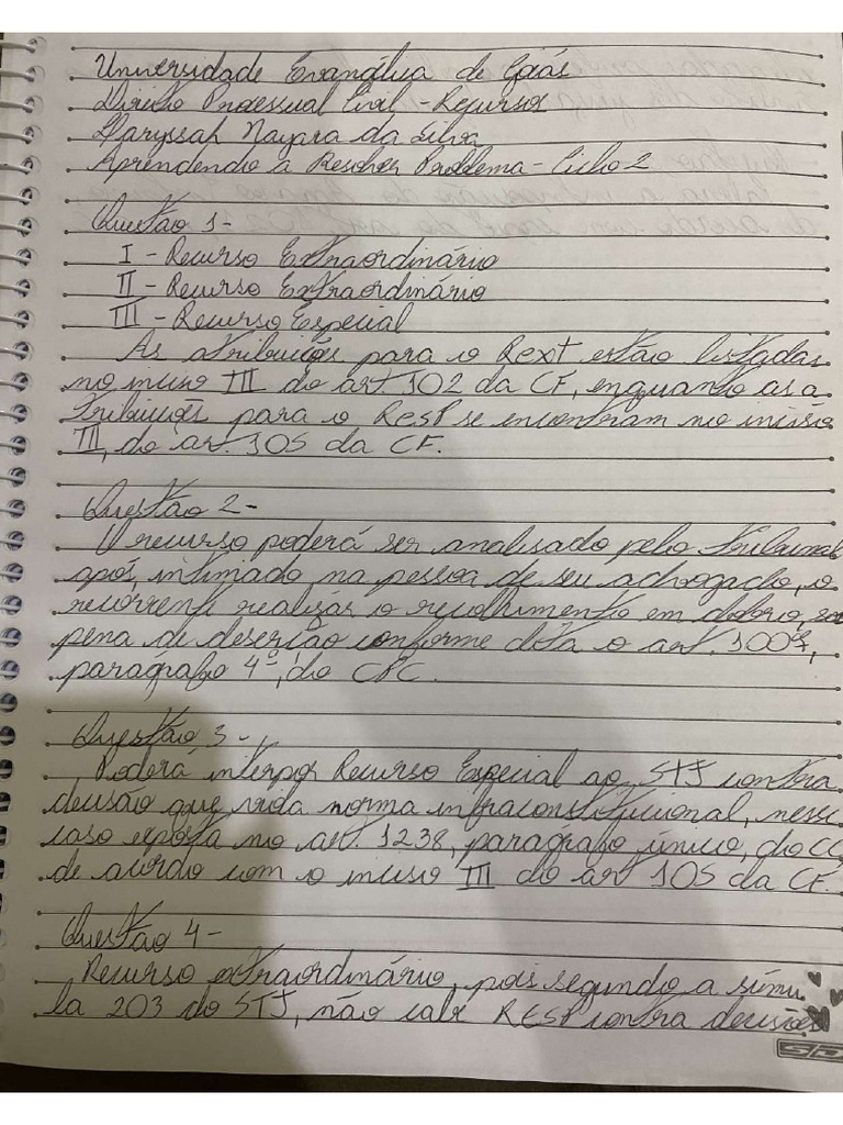 Trabalho CPC - Recursos | PDF