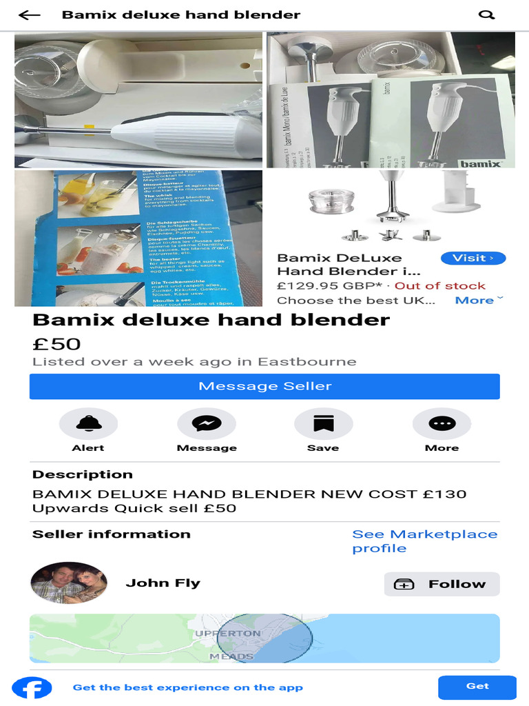 Bamix Deluxe Hand Blender | PDF