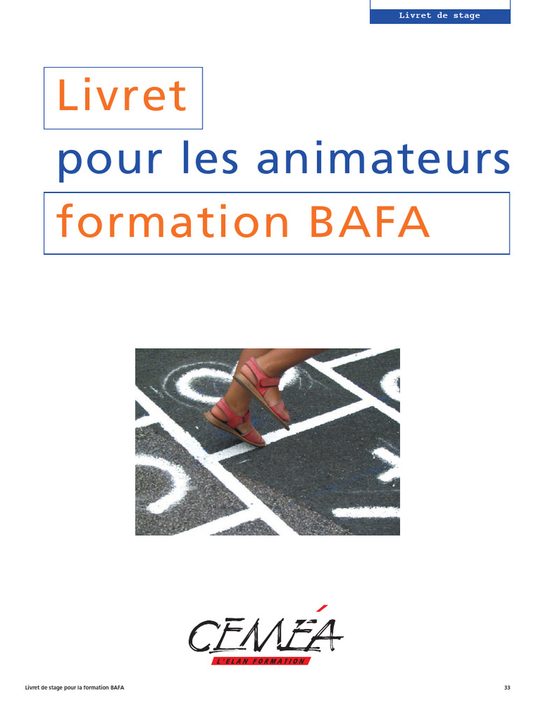 Livret de Stage BAFA-Interactif-2 0 | PDF