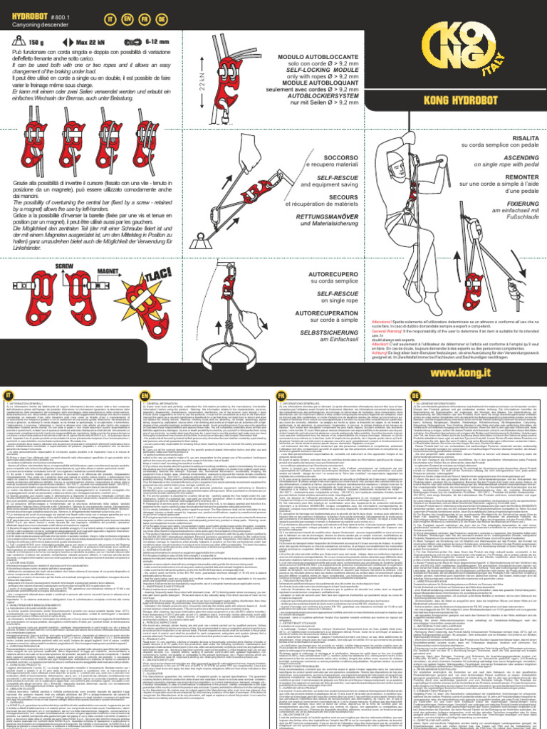 Istruzioni HYDROBOT | PDF