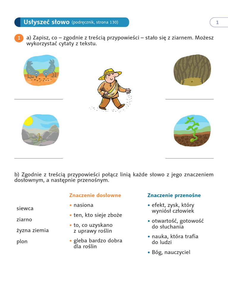 Karta10 Uslyszec Slowo | PDF
