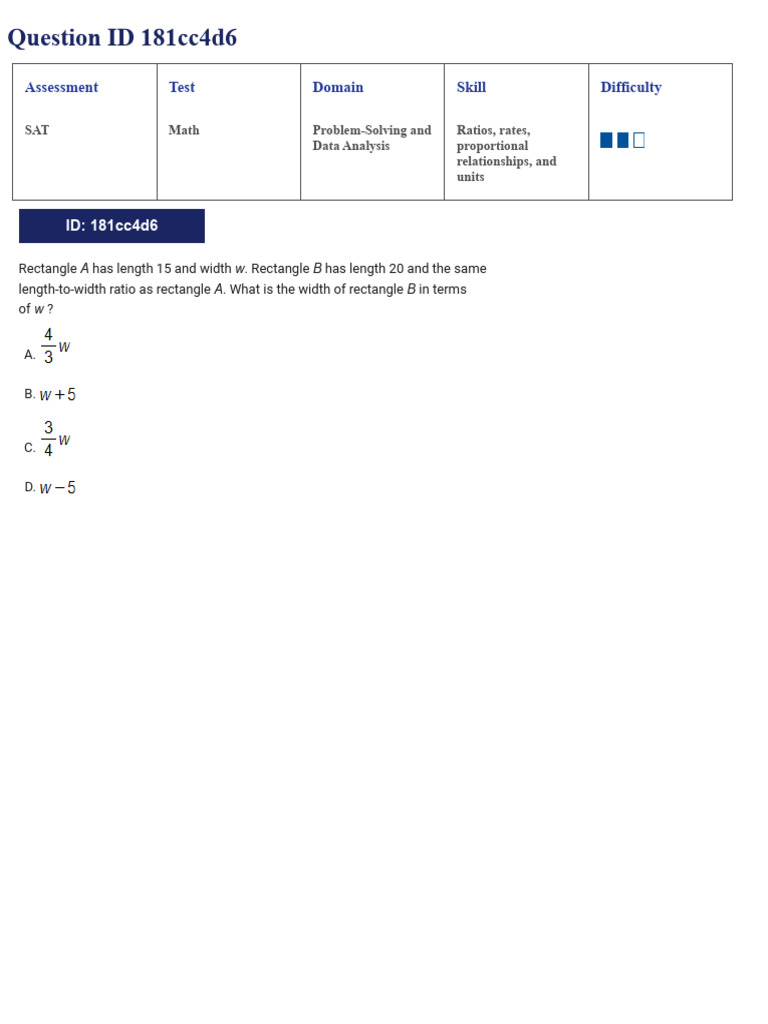 SAT Math Test 2 | PDF