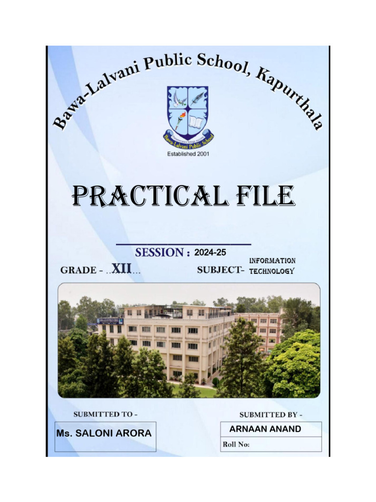PRECT FILE COVER ARMAN - Docx IT (1 | PDF
