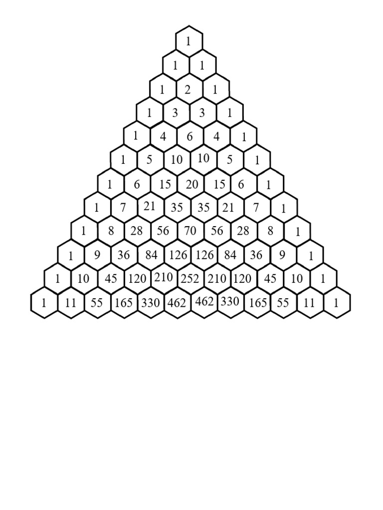 Pascals Triangle | PDF