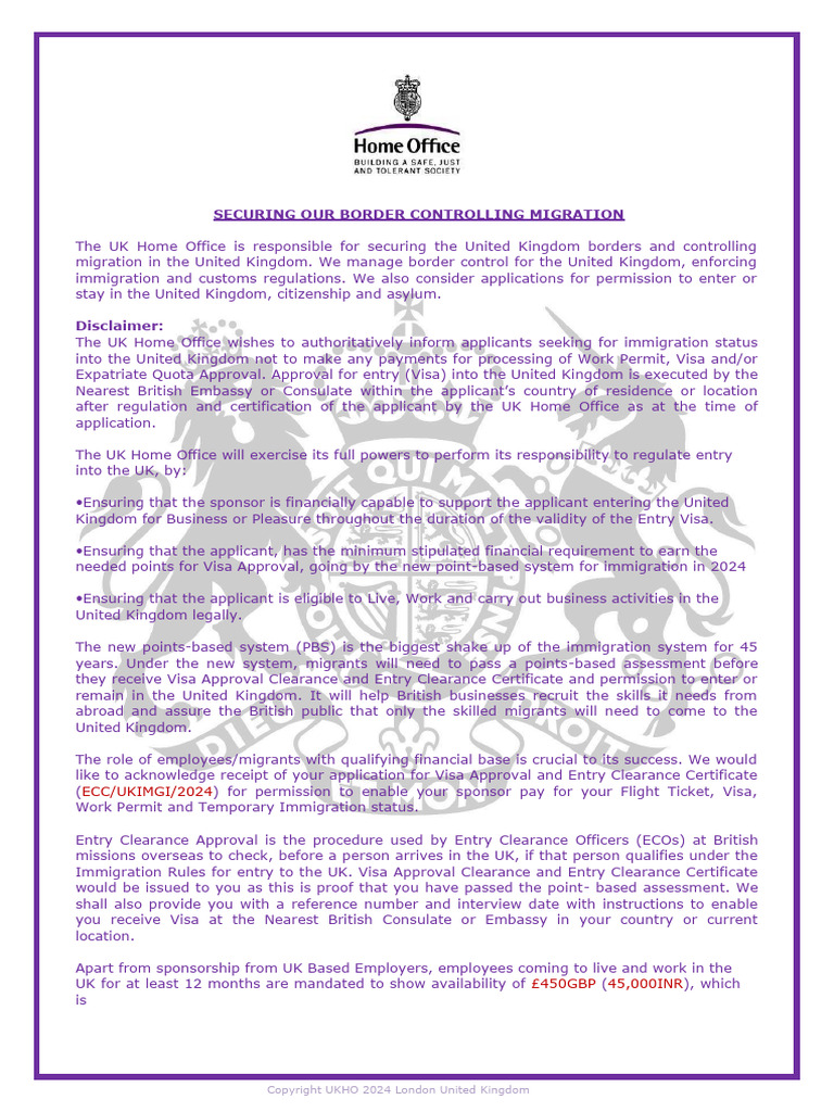 Ecc Official Requirements. | PDF