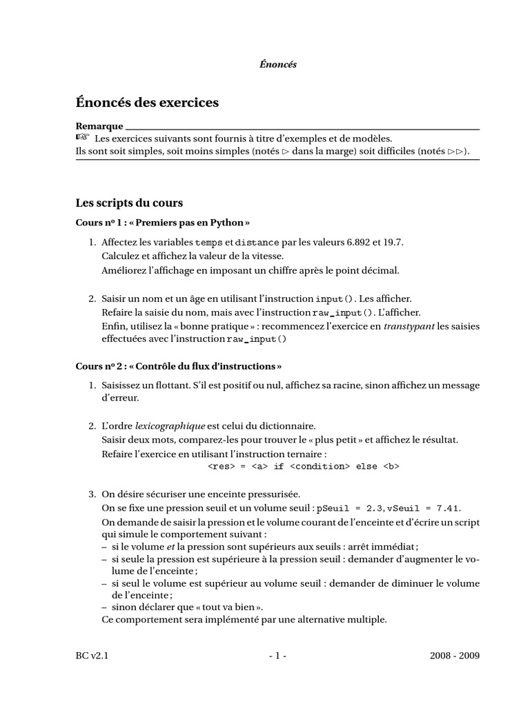 TD_2_Python | PDF TD_2_Python | PDF