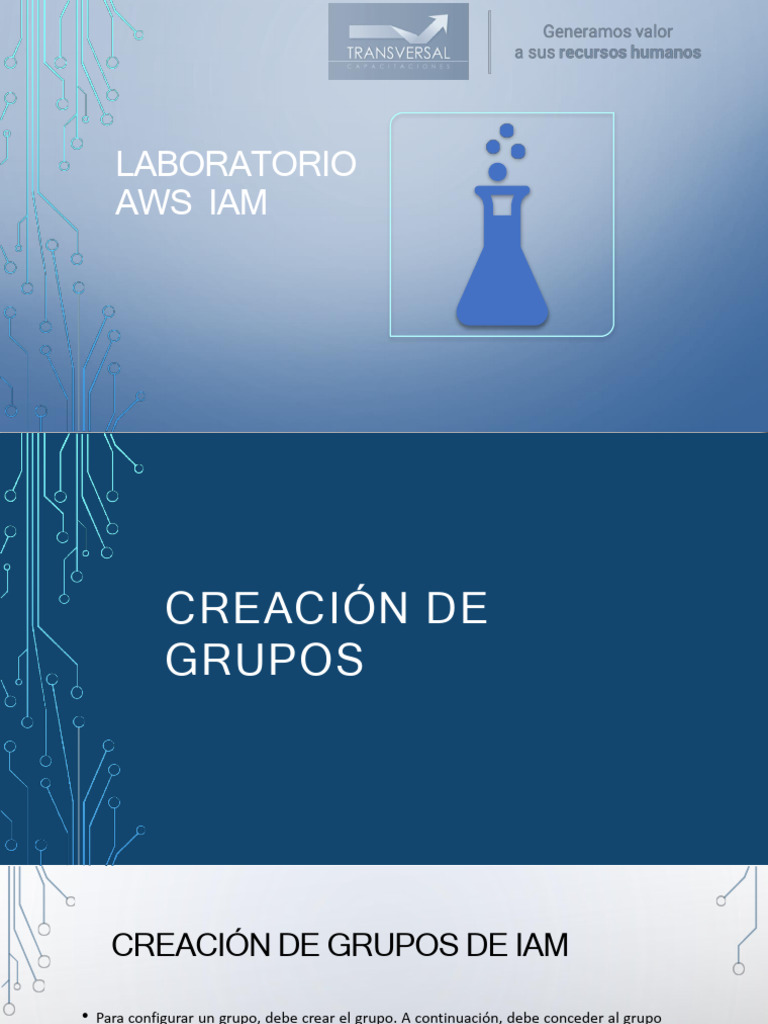 2 Laboratorio-AWS-IAM CREACIÓN DE GRUPOS DE IAM MODULO 1 | PDF