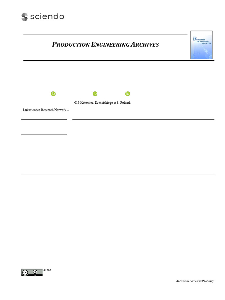 Analysis of The Impact of The 5S Tool and Standardization On The Duration of The Production ...