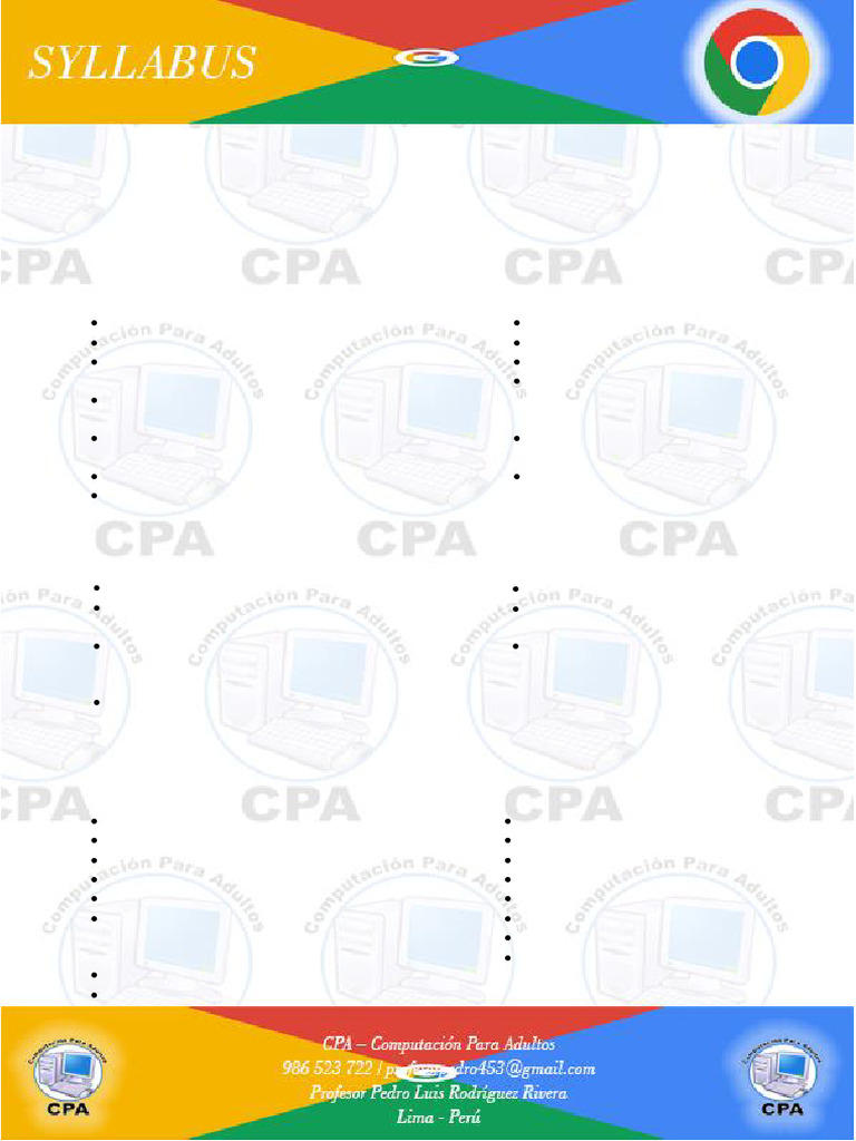 Syllabus Internet | PDF