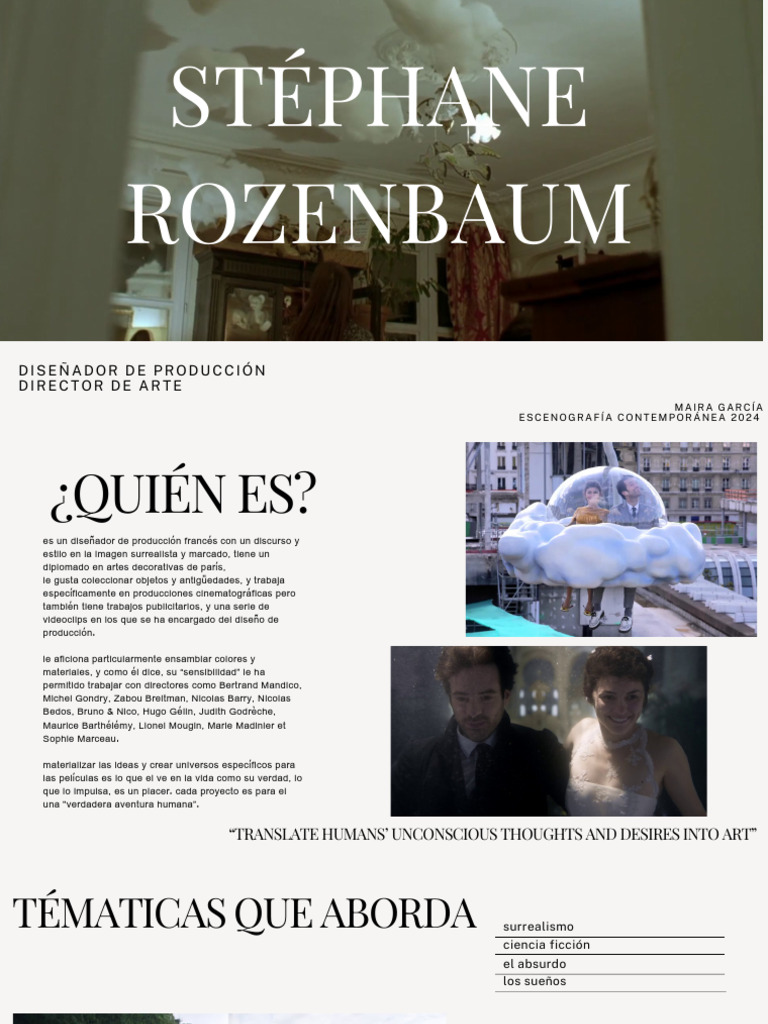 Stéphane Rozenbaum - Mairagarcía | PDF