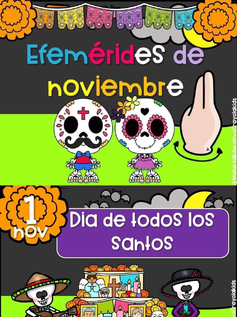 Efemerides Del Mes de Noviembre 2 | PDF
