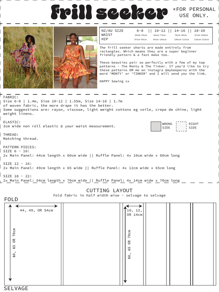 My Keeper - Frill Seeker Pattern | PDF