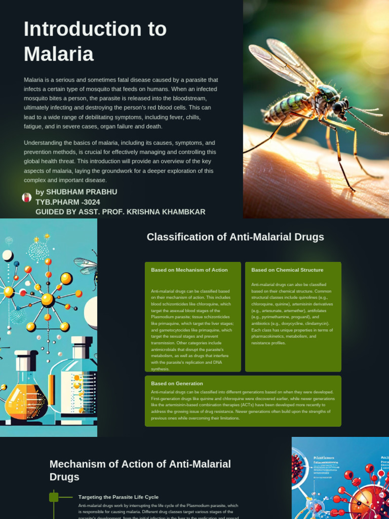LeaveIntroduction-To-Malaria - PPTX 20241016 232016 0000 | PDF ...