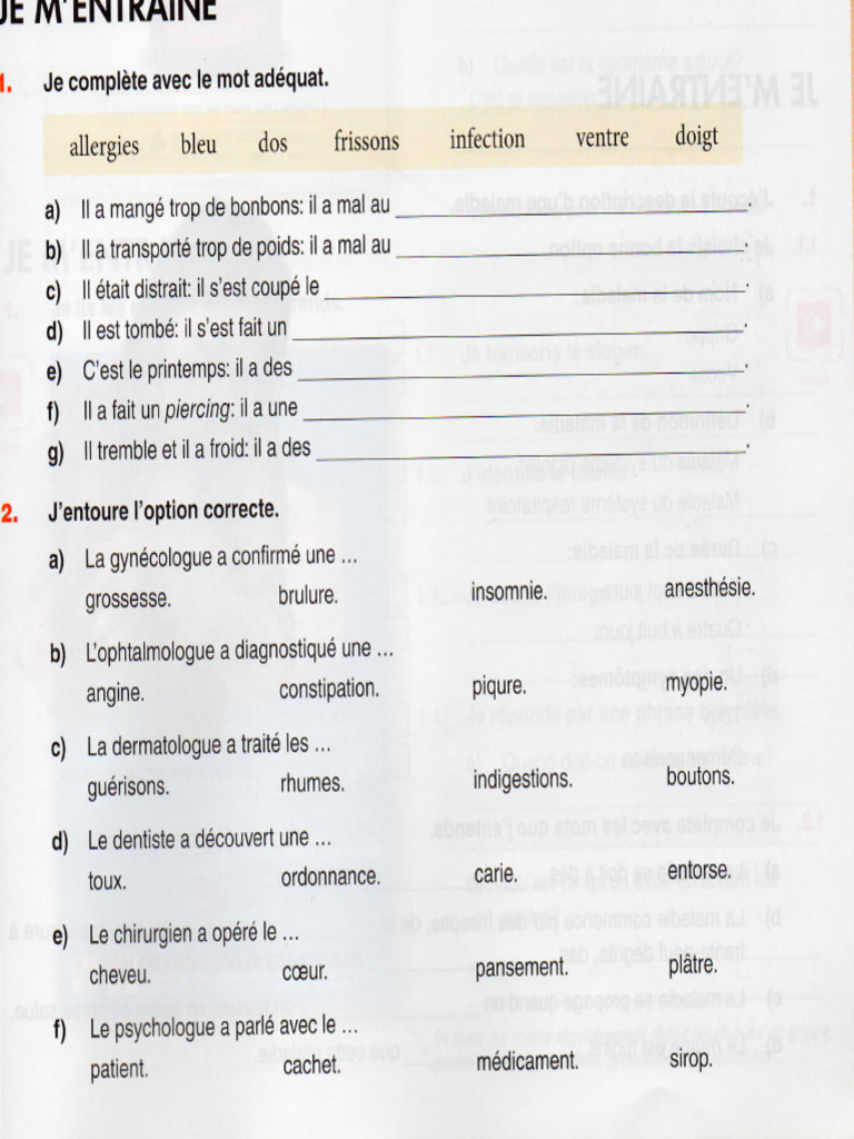 Maladie 1 | PDF