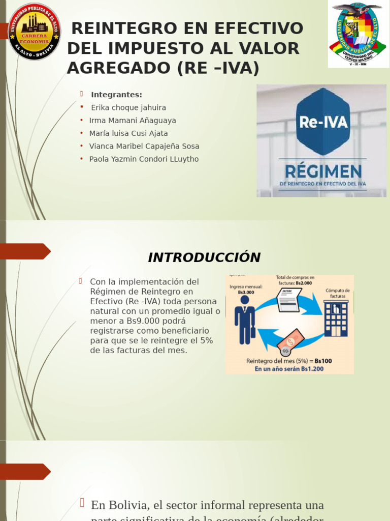 Re IVA Política Económica | PDF