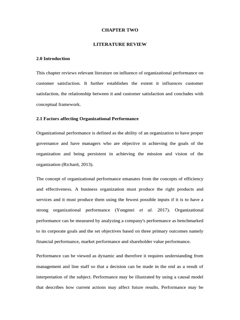 Chapter2 Literature Review | PDF