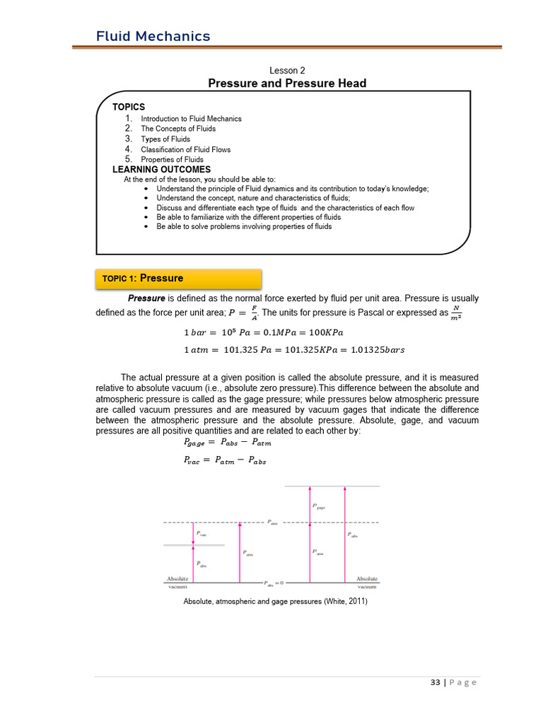 Fluid Mechanics 2 | PDF