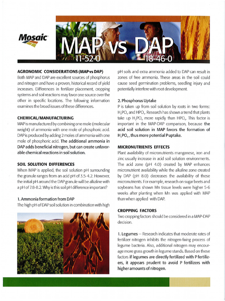 MAP Vs DAP | PDF