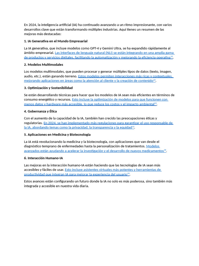 IA en 2024 | PDF