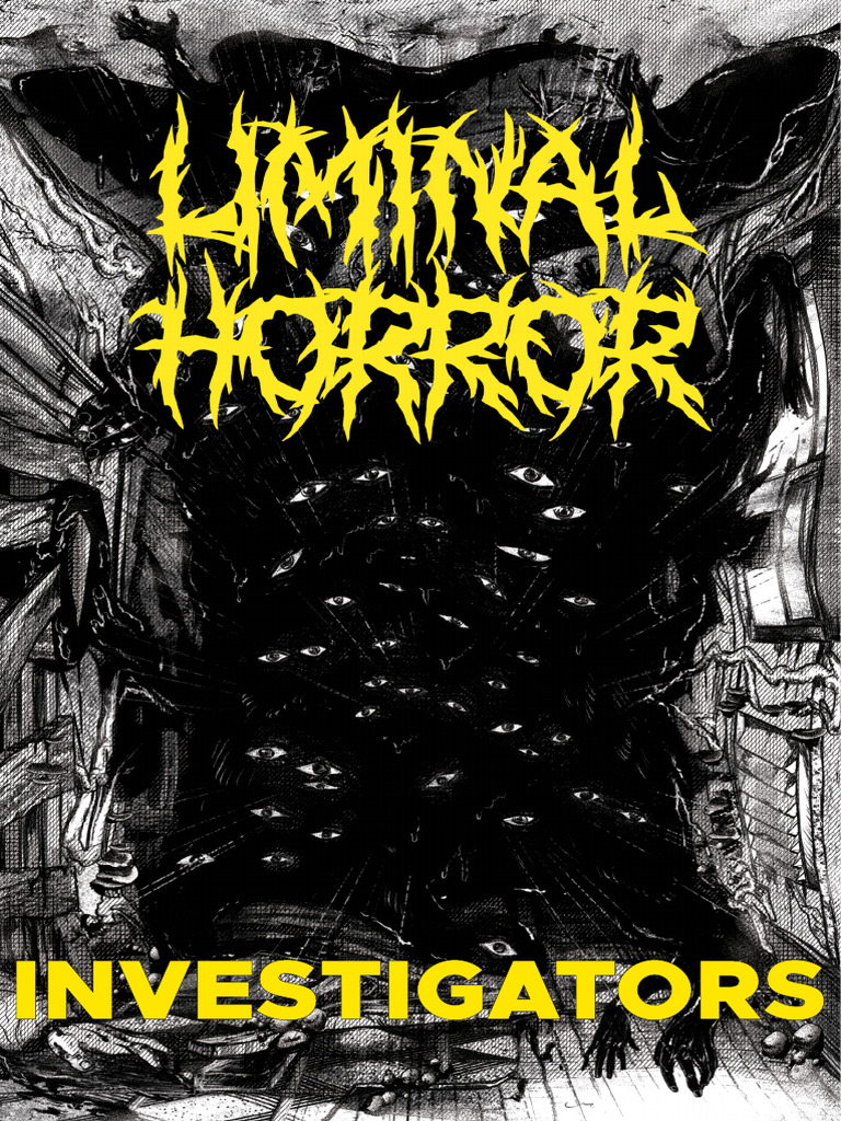 Liminal Horror Investigator Edition Spreads | PDF