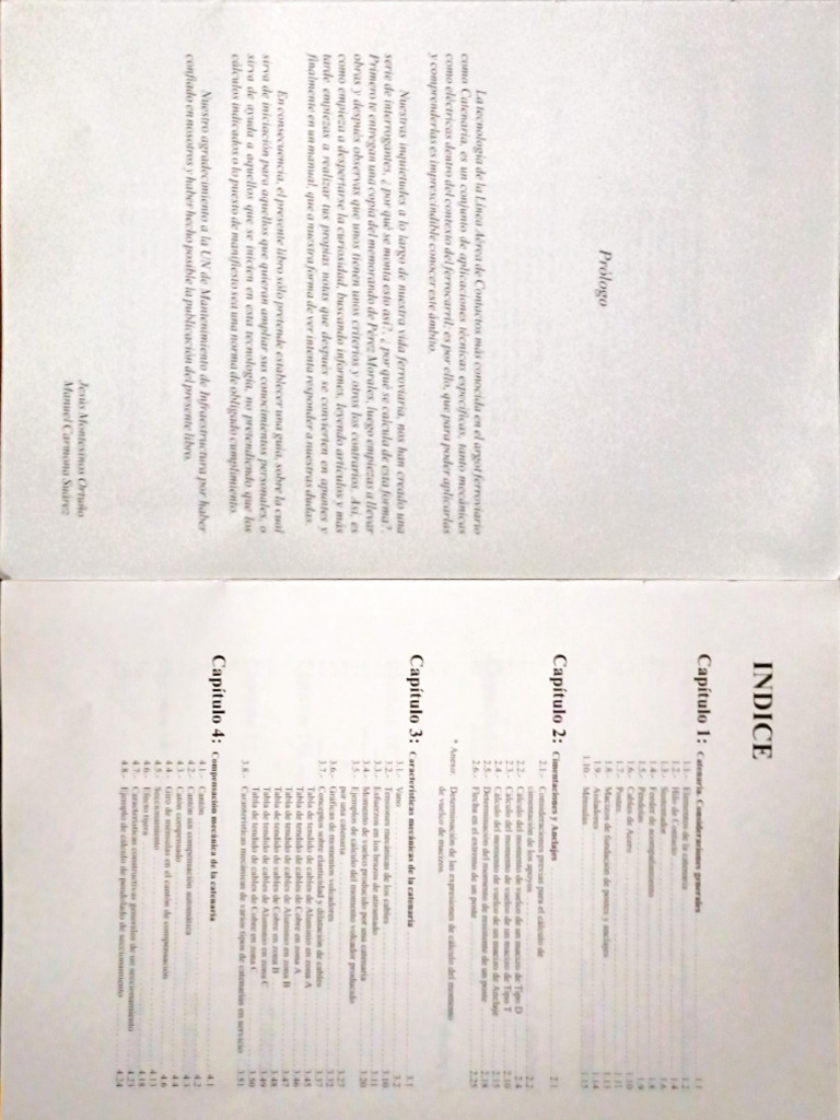 Libro Catenaria p1 | PDF
