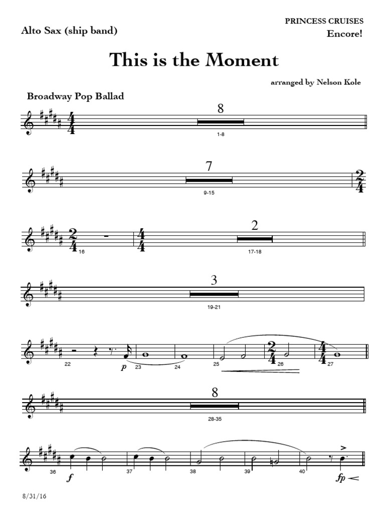 02 This is the Moment Encore Alto Sax | PDF