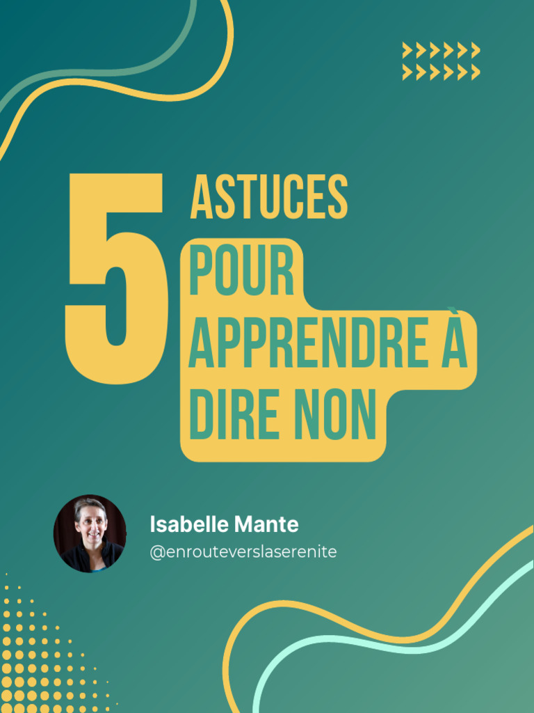 5 Astuces Pour Apprendre à Dire Non Pdf