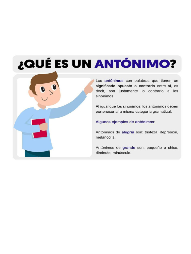 Antonimo | PDF
