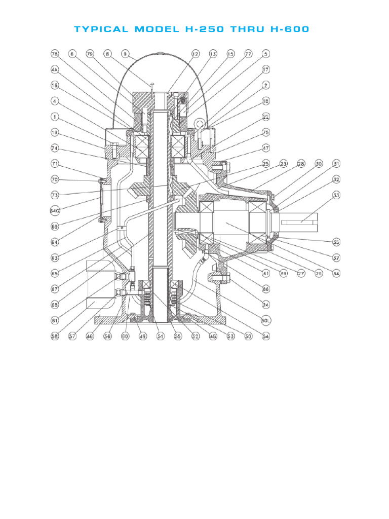Johnson Right Angle Gear Drive Installation | PDF | Pump | Bearing ...