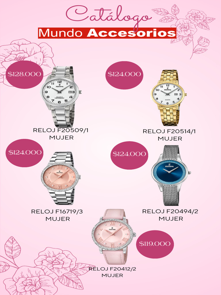 Catálogo Reloj económicos | PDF
