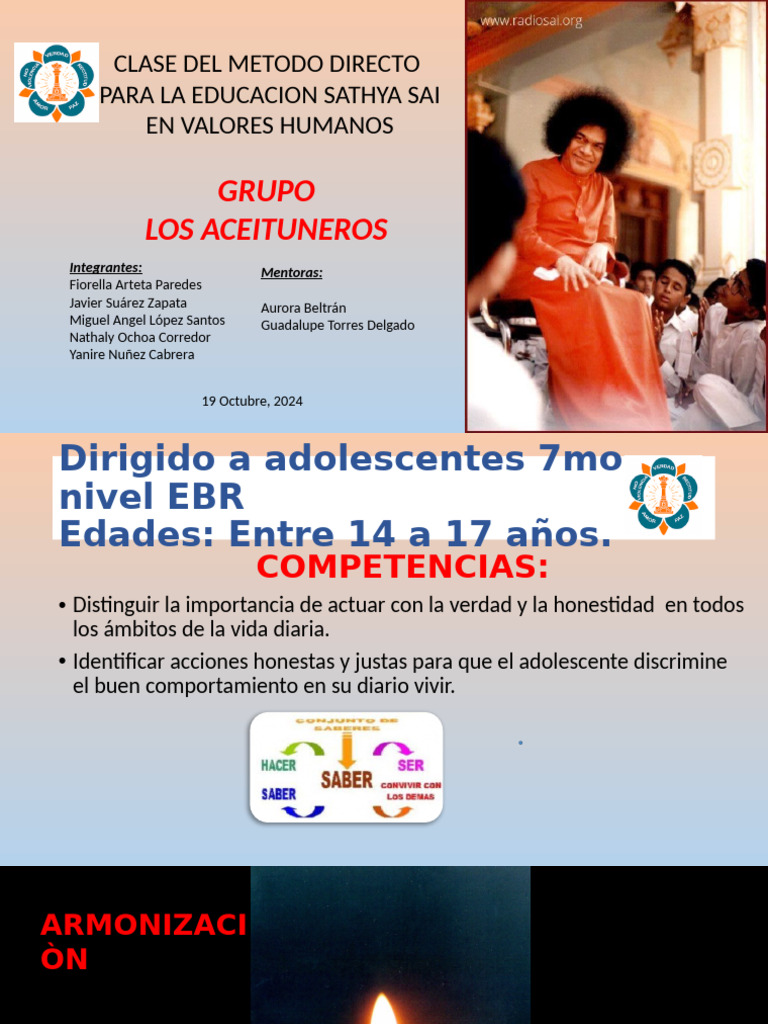 Presentación Los Aceituneros | PDF