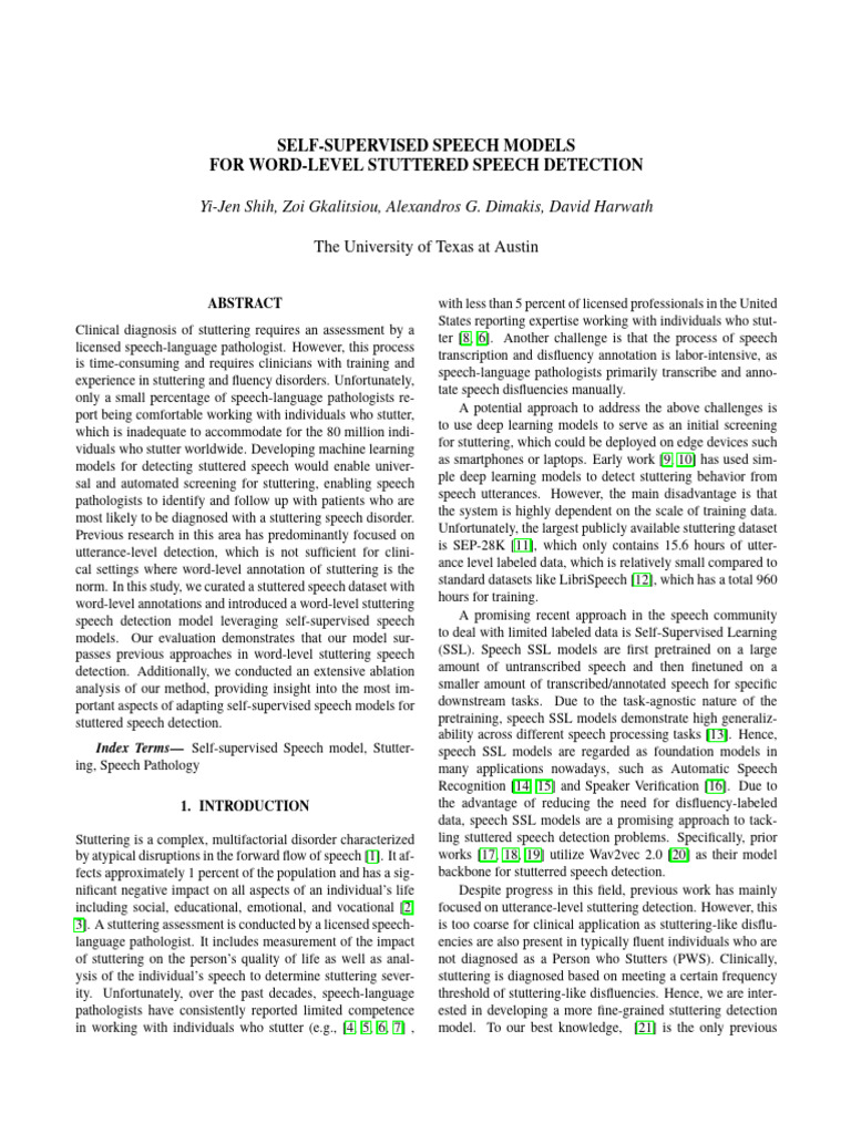 Yi-Jen Shih, Zoi Gkalitsiou, Alexandros G. Dimakis, David Harwath | PDF