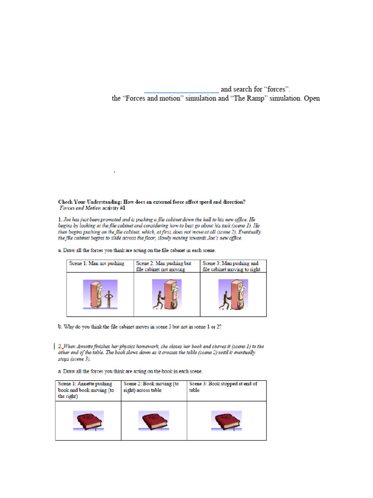 Intro To Forces Redux | PDF