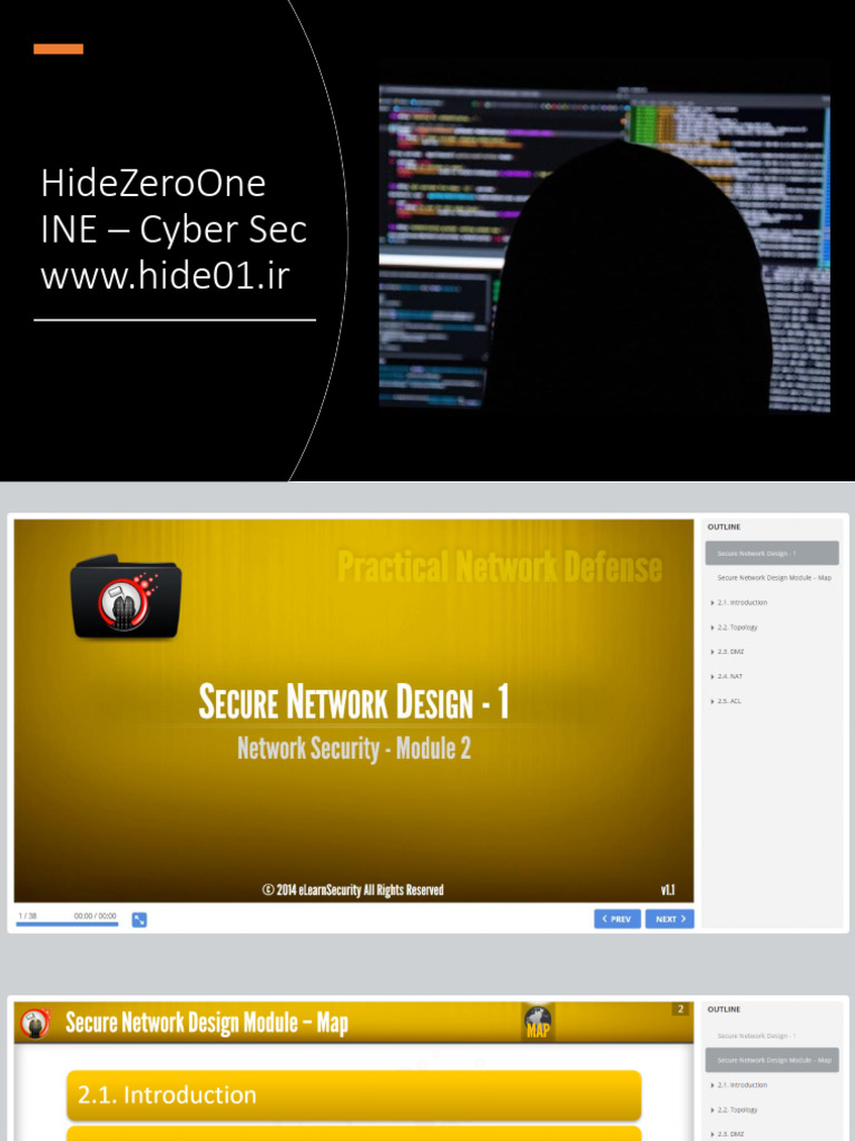 2. Secure network design Part I | PDF