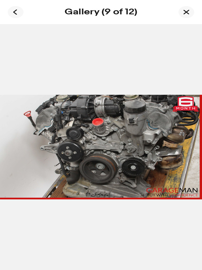 Mercedes R170 SLK320 E320 C320 Engine Motor Block Assembly V6 M112 RWD ...