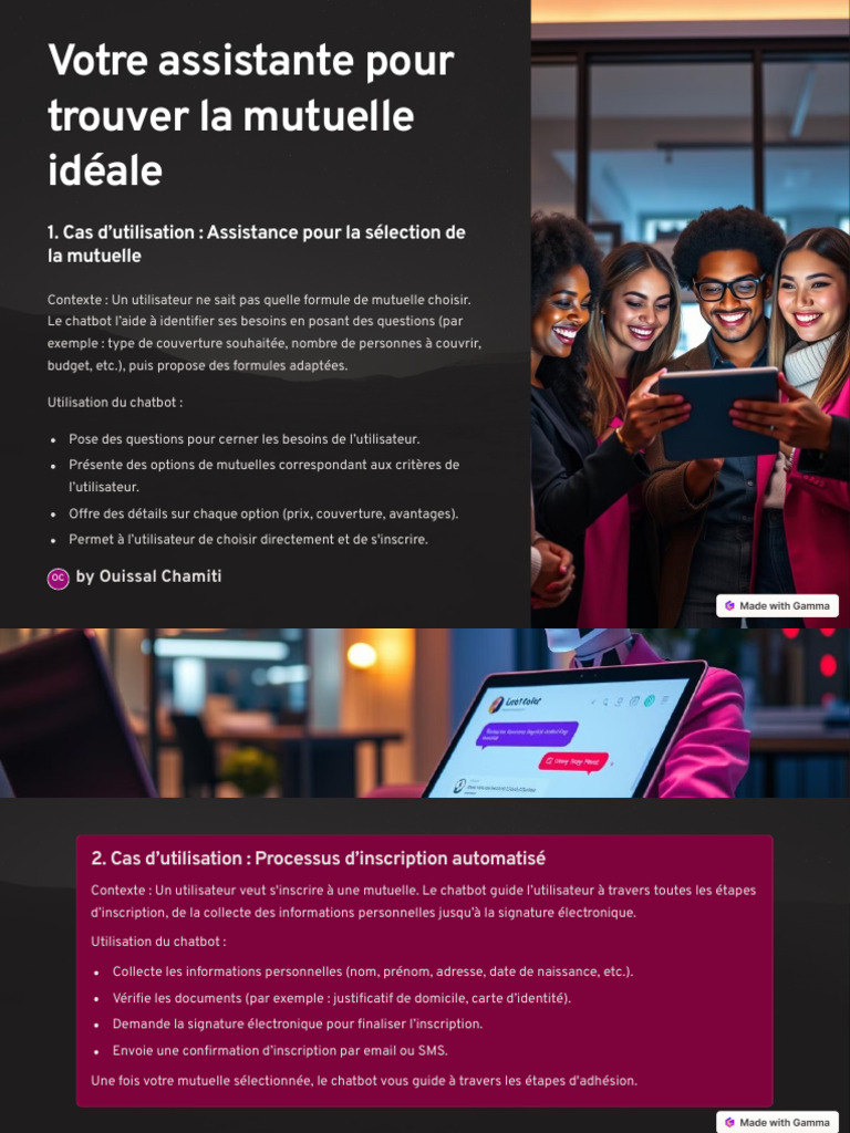 Votre Assistante Pour Trouver La Mutuelle Ideale | PDF