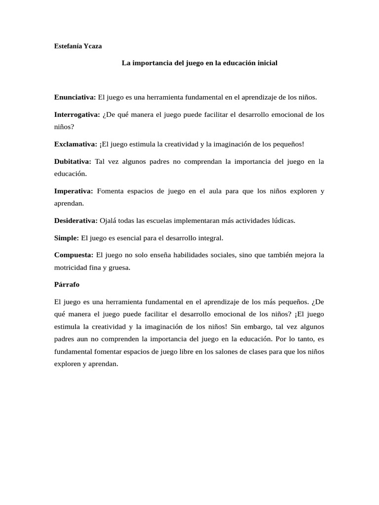 Foro #1 Gramatica | PDF