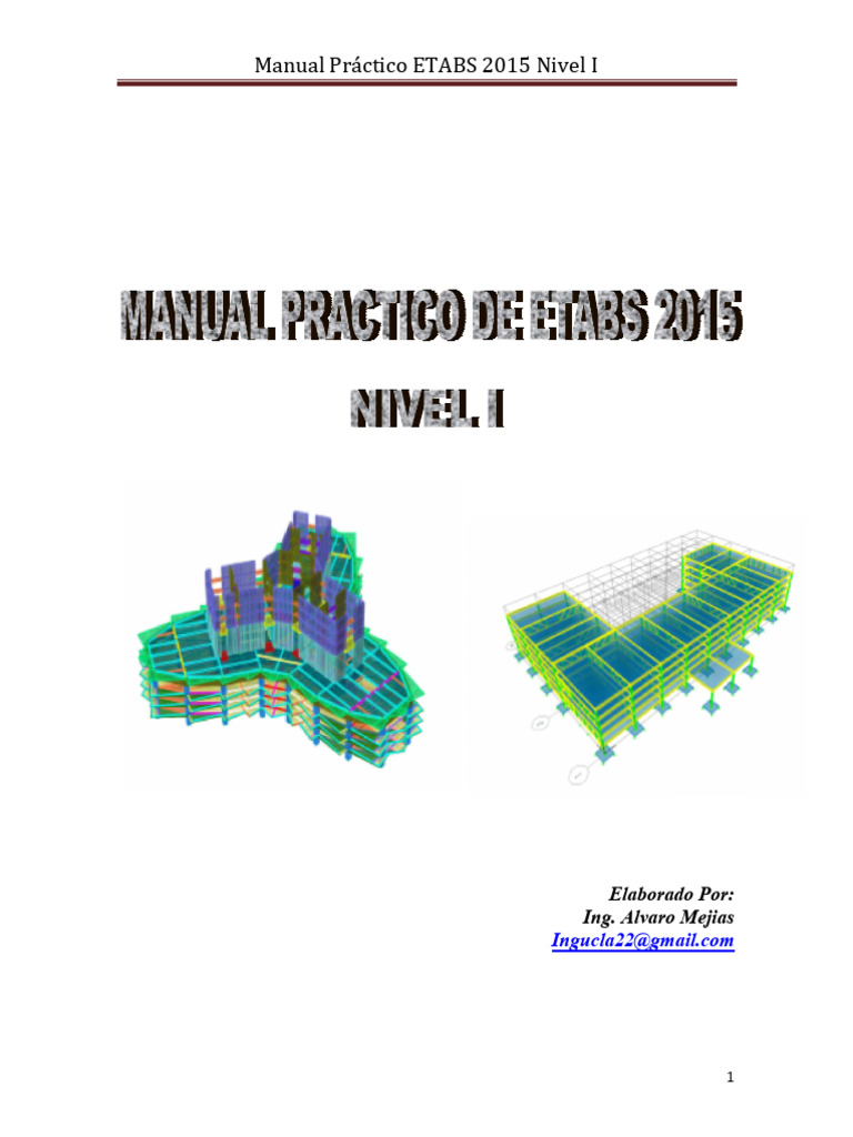 Manual ETABS 2015 para Ingenieros | PDF | Structural Engineering