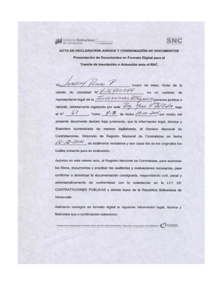 L1 A L15 Informacion Legal | PDF