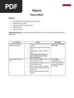 Free Playgroup Worksheets PDF | PDF