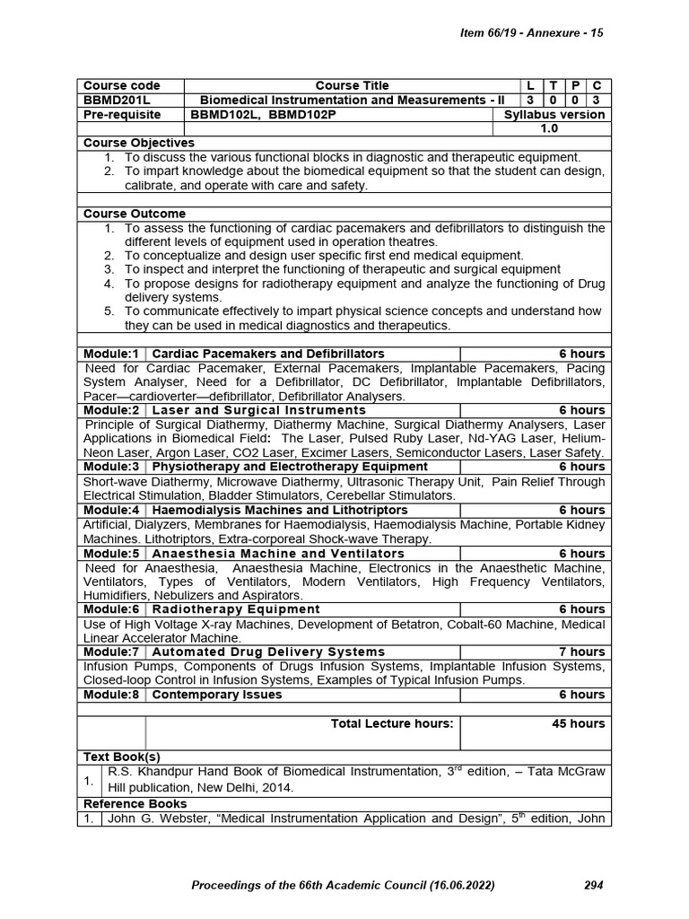 Biomedical Instrumentation and Measurements2 | PDF