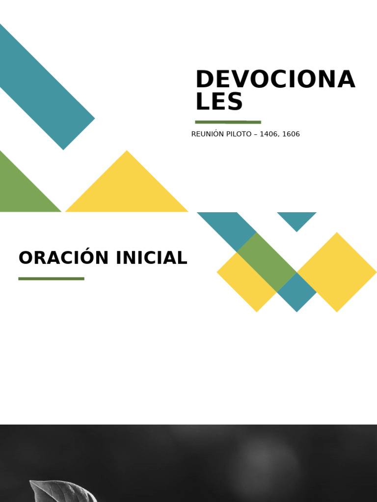 DEVOCIONALES | PDF | Creencia religiosa y doctrina