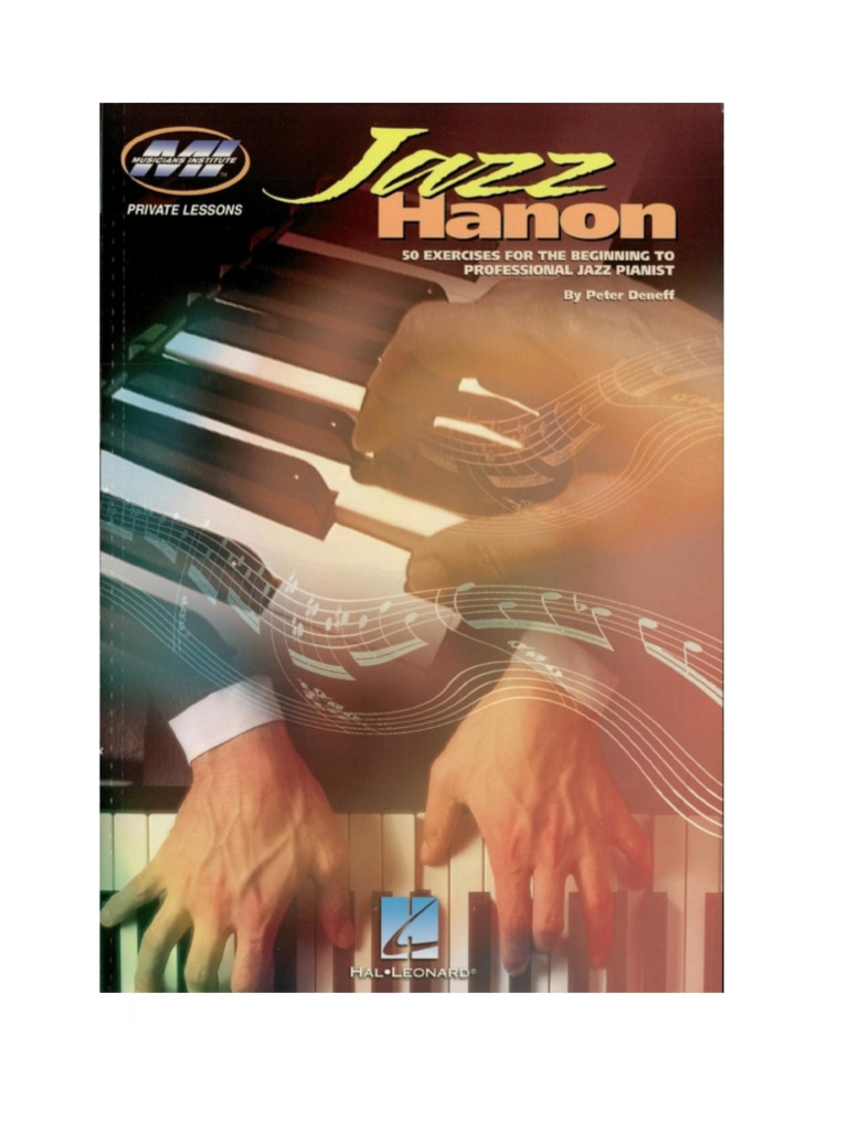 Jazz Hanon Private Lessons Series | PDF