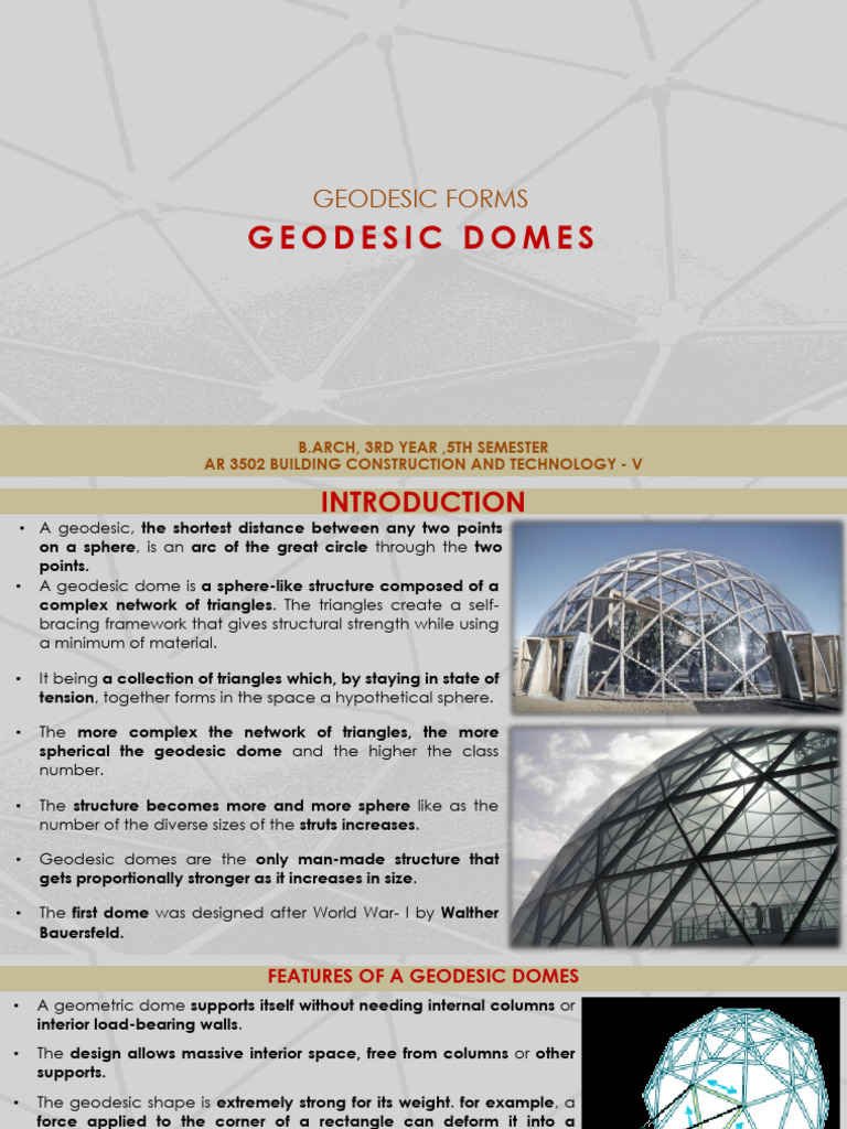 Geodesic forms | PDF