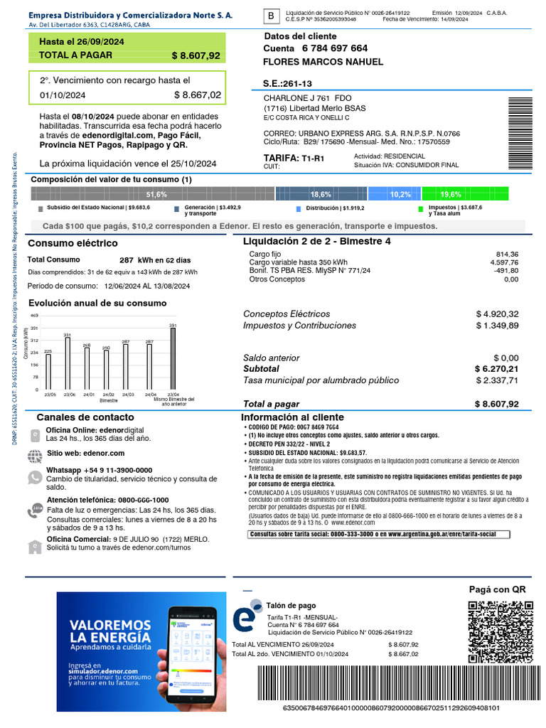 Factura - 2024 09 30 | PDF